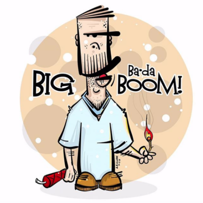Big Ba-da-Boom Fireworks Cartoon - Andrew B. Clark - Illustrator ...